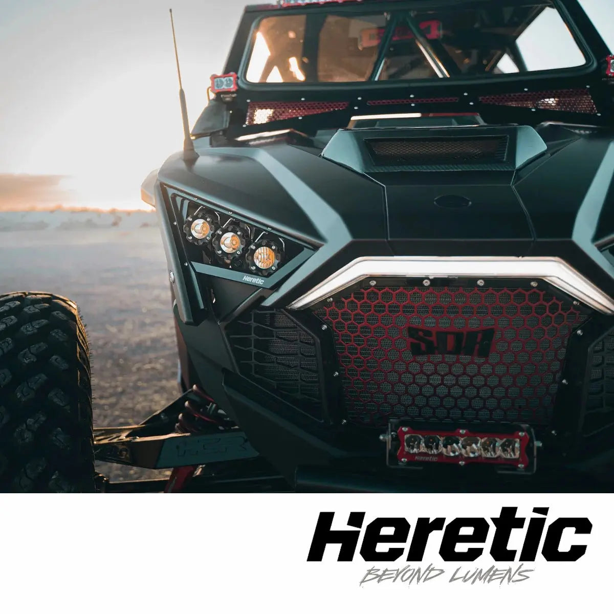 Heretic Studio - UTV Headlights / Light Kits - Pivotal Motorsports