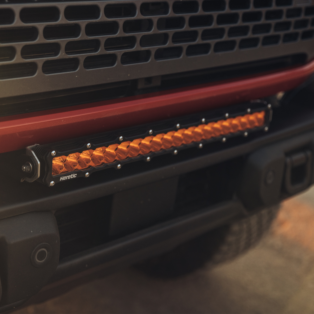 Ford Bronco (2021+) - 20" LED Capable Bumper Light Bar - Pivotal ...
