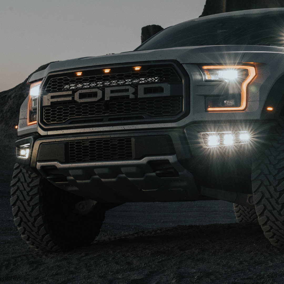 Ford Raptor Fog Light Kit (2017+) | Heretic Studio – Pivotal Motorsports